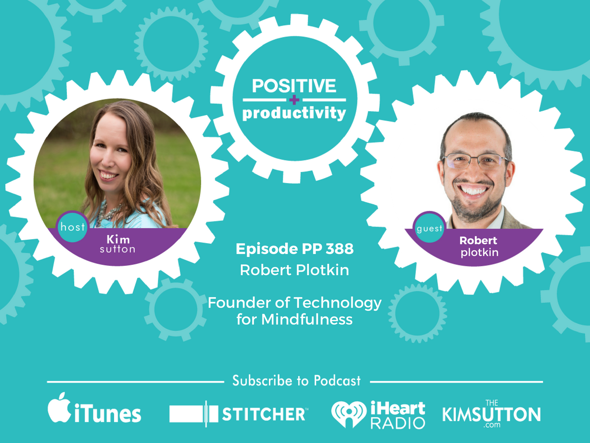 PP 388: Robert Plotkin, Founder of Technology for Mindfulness | Kim ...